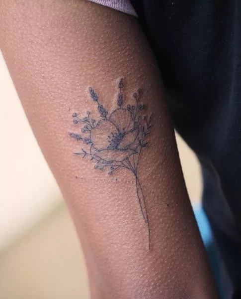 Floral Tattoos in Nairobi. Kenya - Rebel Inks Tattoo Removal, Tattoos ...